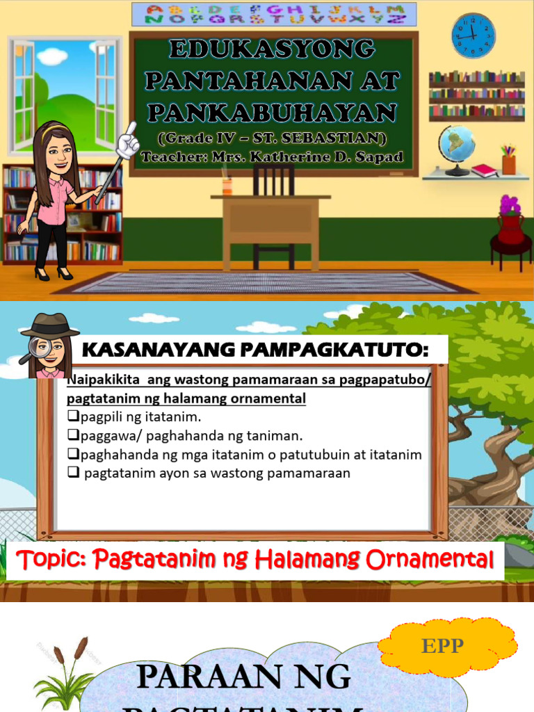 Pamamaraan NG Pagtatanim | PDF
