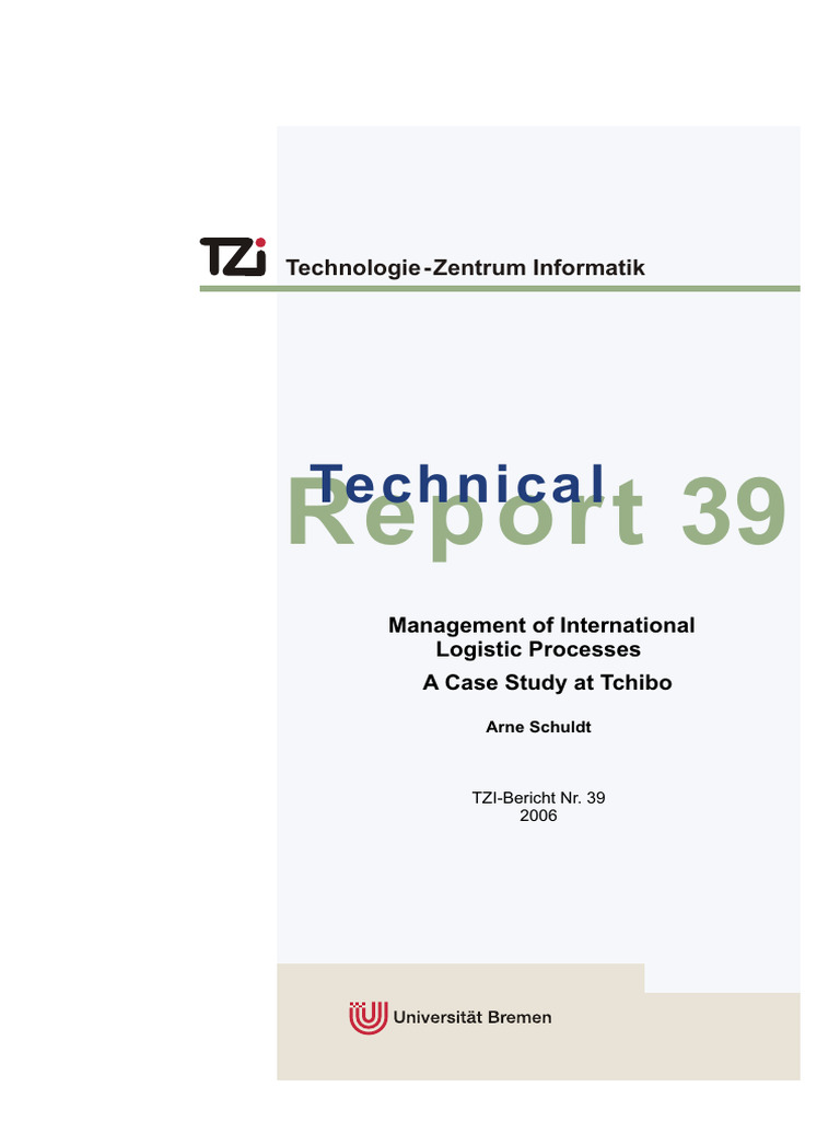 3 Caso Tchibo - Ldfi Epani | PDF | Logistics | Warehouse