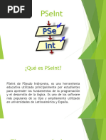 PSeInt Características | PDF