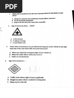 Learners License Memo-1 | PDF