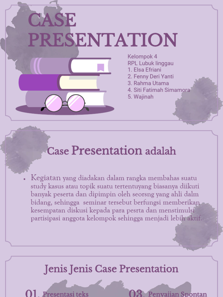 Case Presentation Kelompok 4 - RPL LUBUKLINGGAU | PDF
