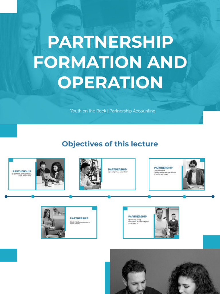 Partnership Formation and Operation | PDF | Partnership | Financial ...