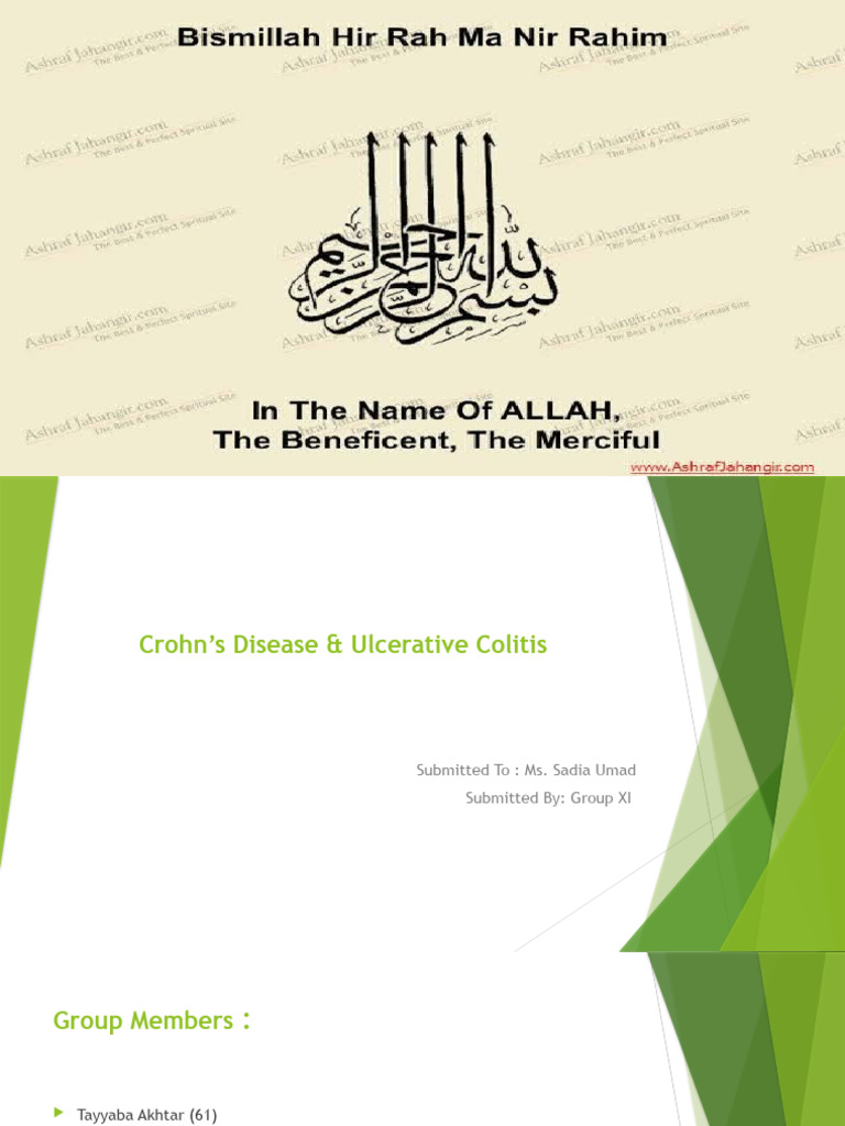 Ulcerative Colitis and Crohns Disease AHN 1 | PDF | Crohn's Disease | Ulcerative Colitis