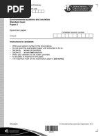 IB ESS Case Studies Overview | PDF | Biodiversity | Climate Change