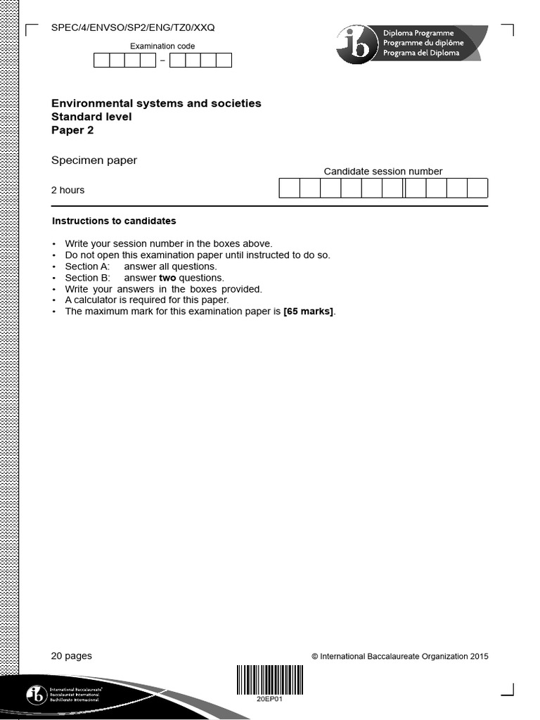 ESS Paper 2 | PDF | Waste Management | Recycling