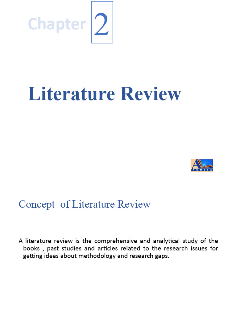 Chapter 2 - Literature Review | PDF | Meta Analysis | Analysis