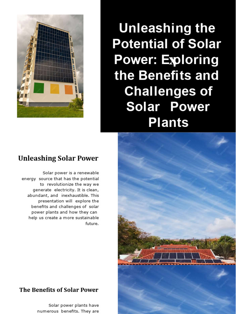 Wepik Unleashing The Potential of Solar Power Exploring The Benefits and Challenges of Solar ...