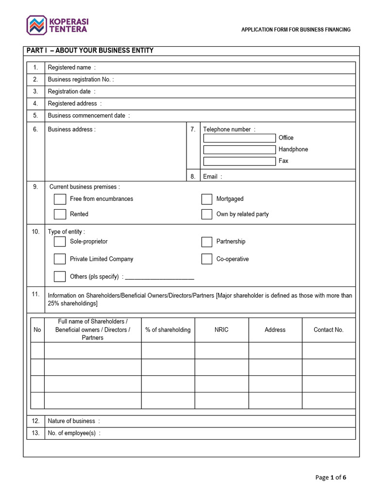 Application Form 220319 | PDF | Liquidation | Banks