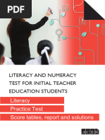 Interpreting Acer Test Results | PDF | Percentile | Cognition