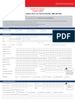 Motor Claim Form and Procedure Guide | PDF