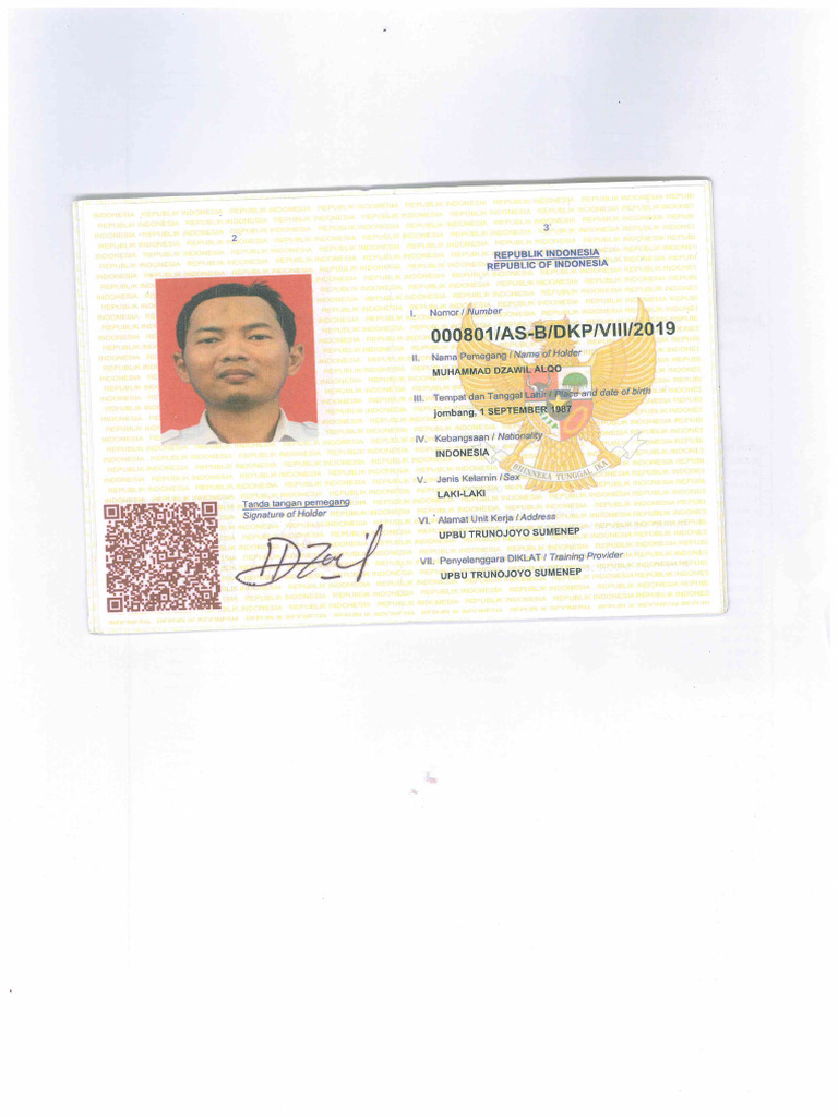 Lisensi Basic Avsec Alqo | PDF