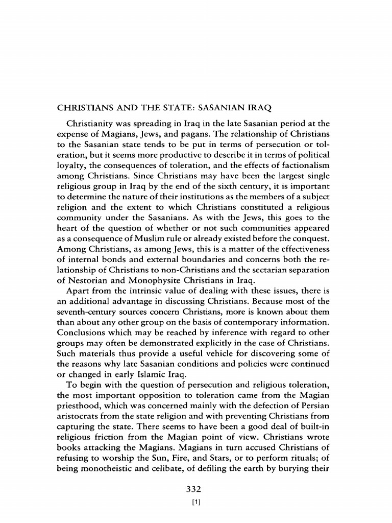 Michael G. Morony - Christians in Iraq After The Muslim Conquest ...
