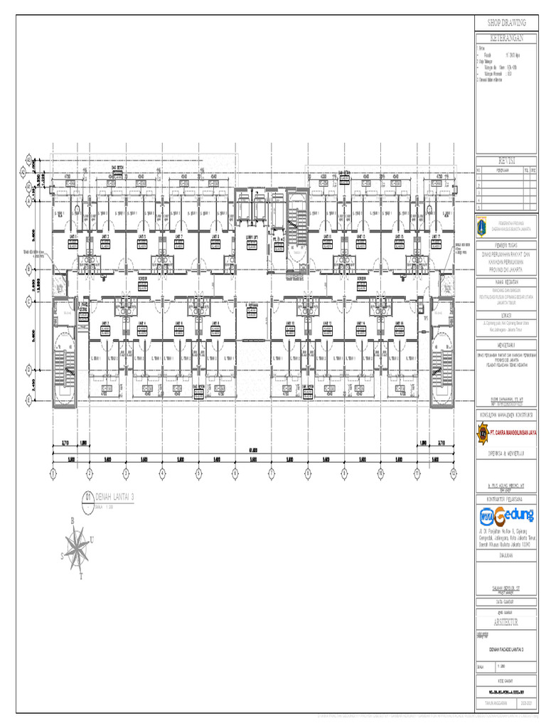 00 - CBU-Gambar Facade Proyek Cibesut | PDF