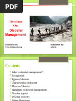 Disaster Management | PDF | Emergency Management | Humanitarian Aid
