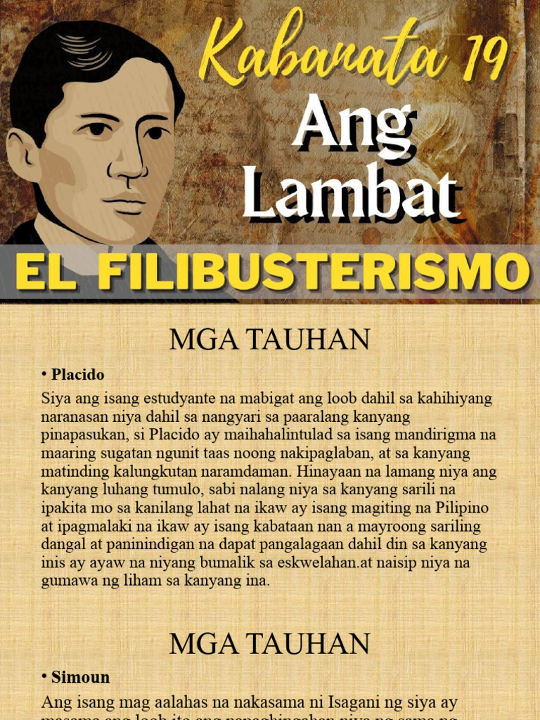 Kabanata 19 El Filibusterismo | PDF