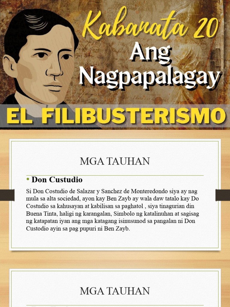 Kabanata 20 El Filibusterismo | PDF