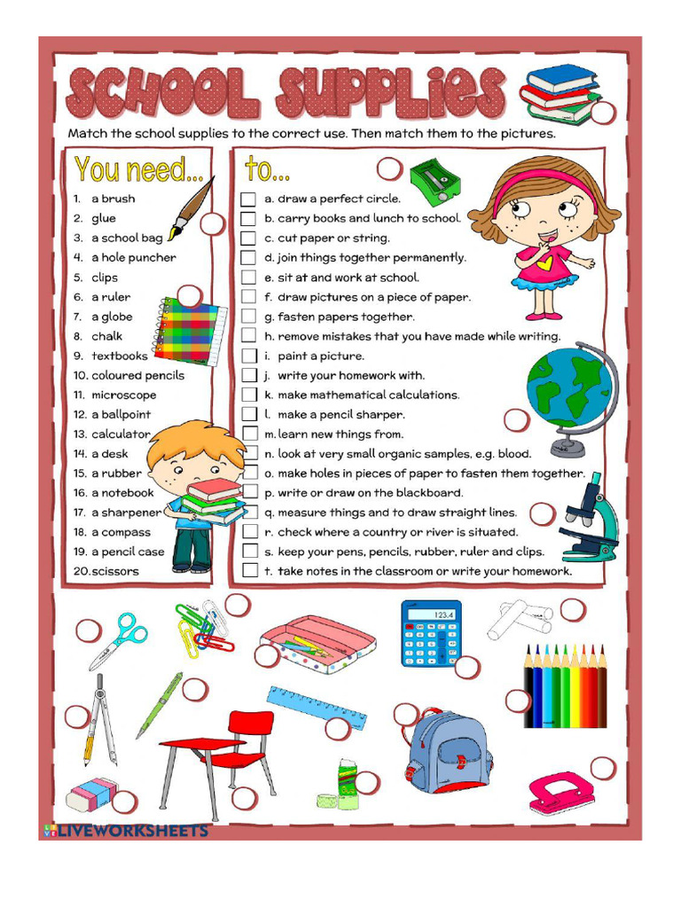 School Objects | PDF