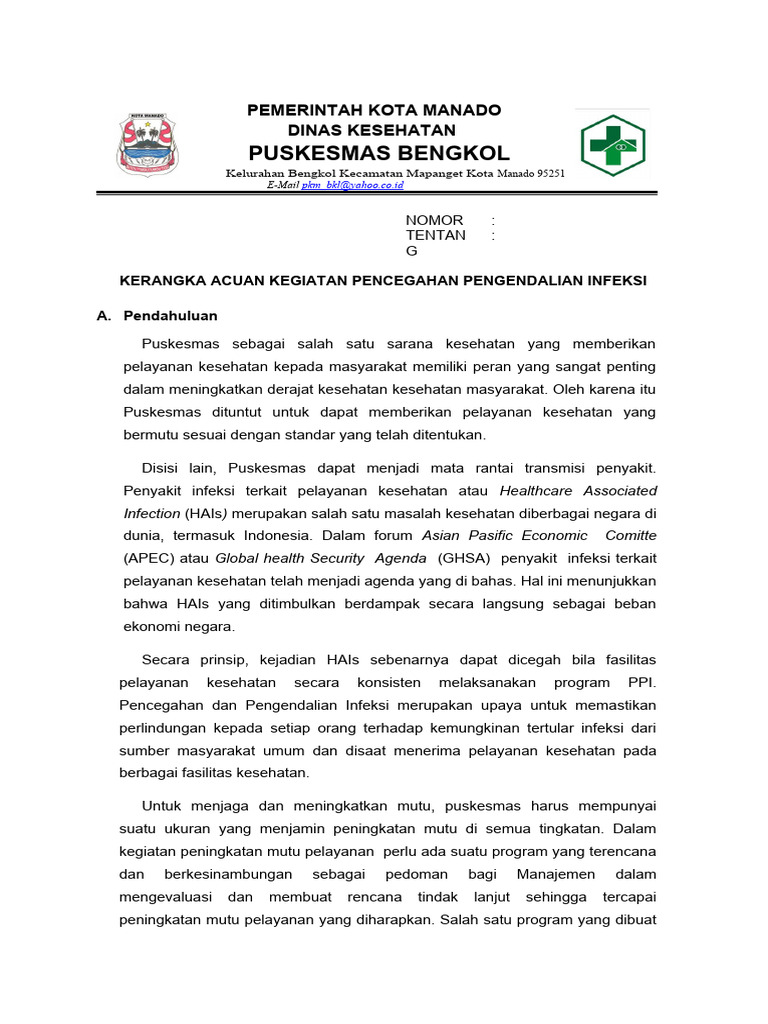Kak (Program Kerja Ppi) Tahun 2023 | PDF