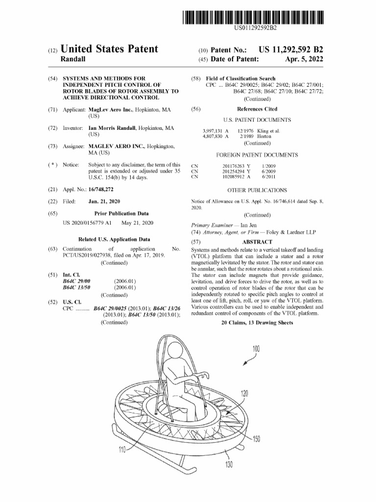 Systems and Methods For Independent Pitch Control of Rotor Blades of ...