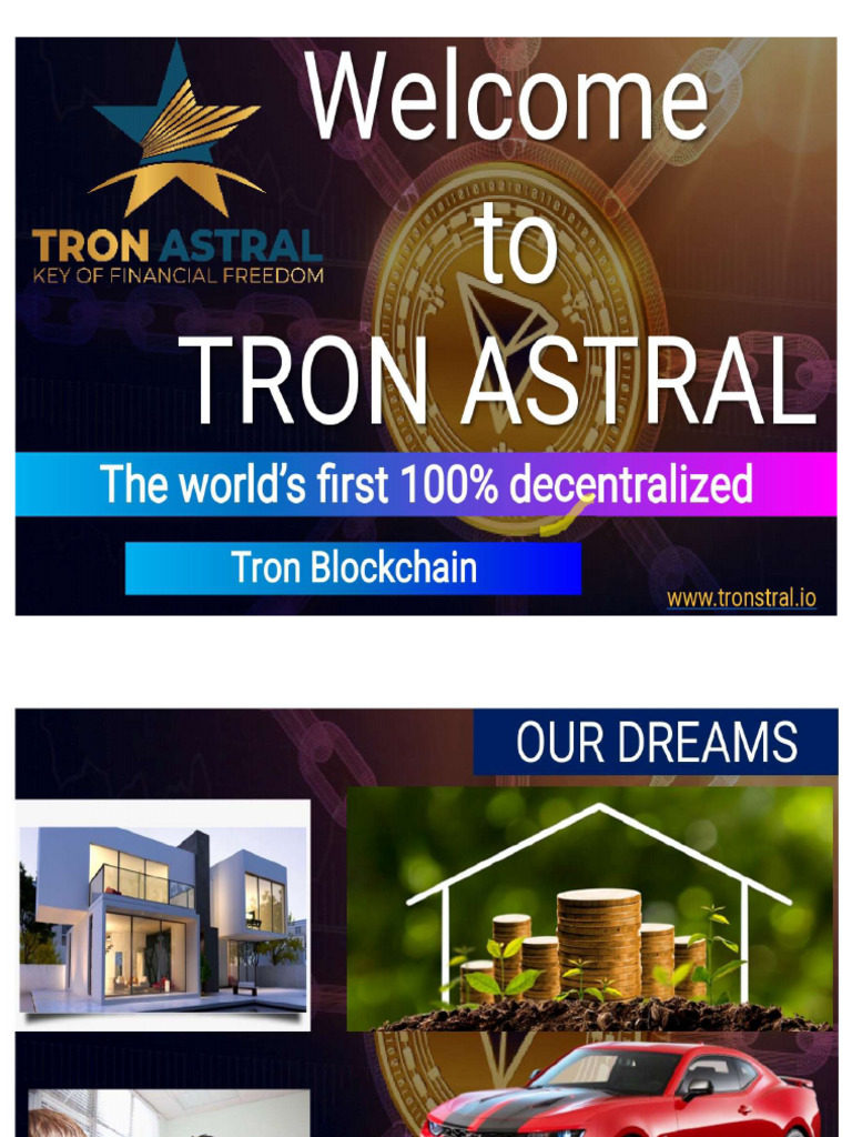 Tron Astral New Plan 300 Crore Project | PDF | Bitcoin | Cryptocurrency