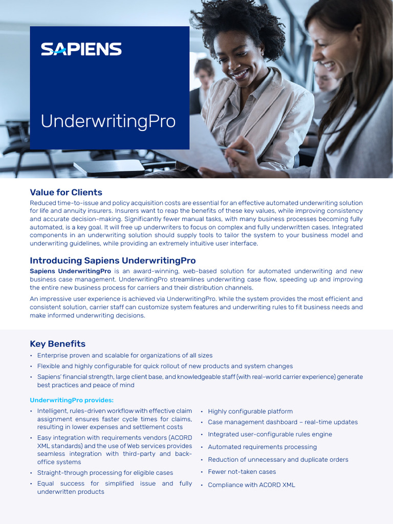 LA UnderWritingPro June-22 | PDF | Automation | Underwriting LA UnderWritingPro June-22 | PDF | Automation | Underwriting