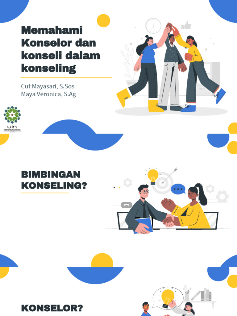 Konselor & Konseli Dalam Konseling | PDF