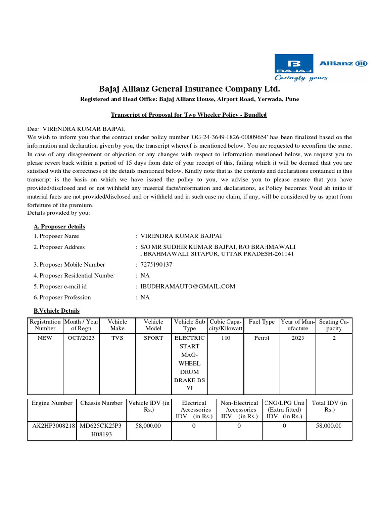 Amit Rastogi | PDF | Insurance | Vehicle Insurance