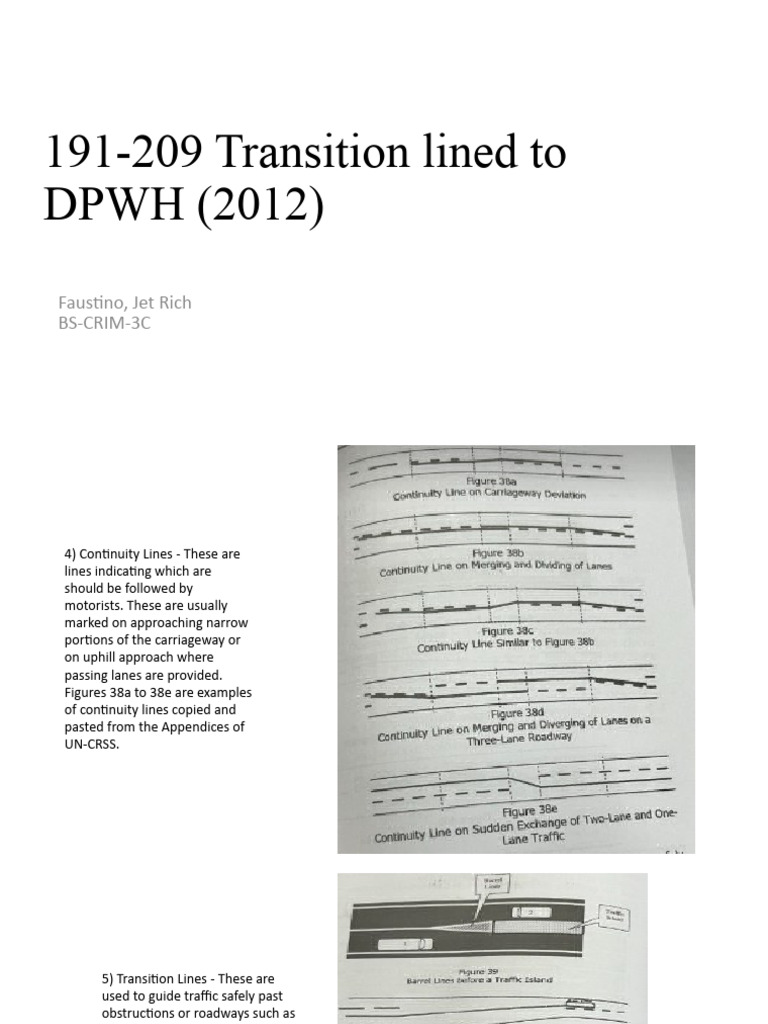 191-209 Transition Lined To DPWH (2012) : Faustino, Jet Rich Bs-Crim-3C ...