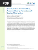ROBIS Tool: Assessing Bias in Reviews | PDF | Systematic Review | Risk