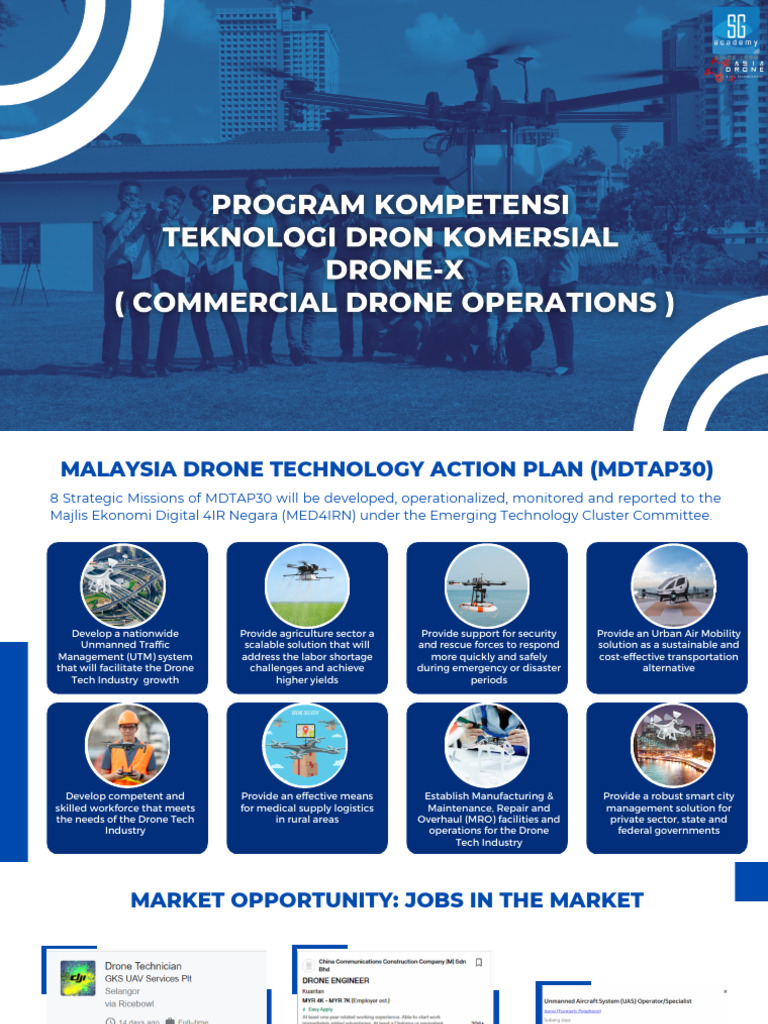GIG Slides Program Kompetensi Teknologi Dron Komersial PERKESO Madani ...