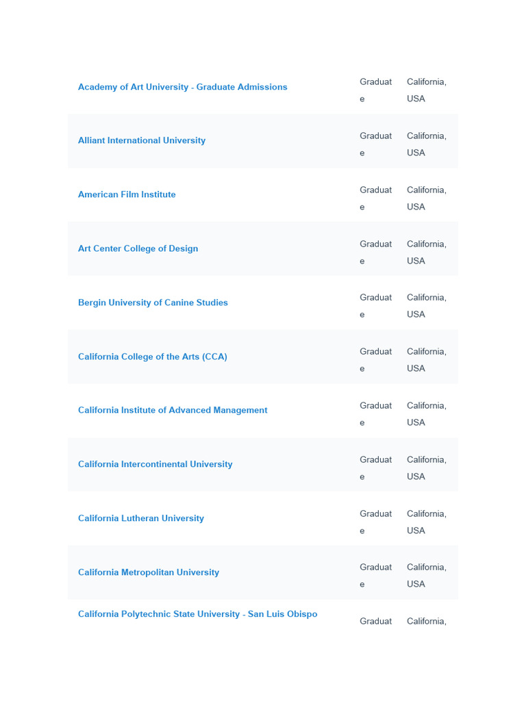 California | PDF | California