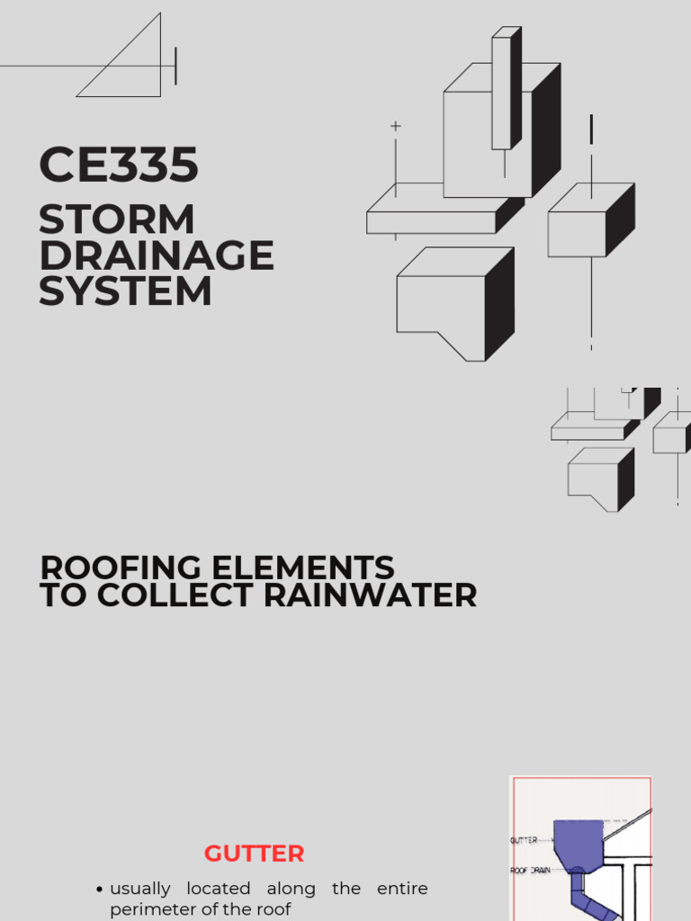 Storm Drainage System Guide | PDF | Storm Drain | Sanitary Sewer