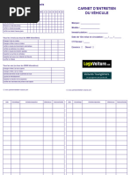 Fiche de Contrôle de Véhicule PDF | PDF