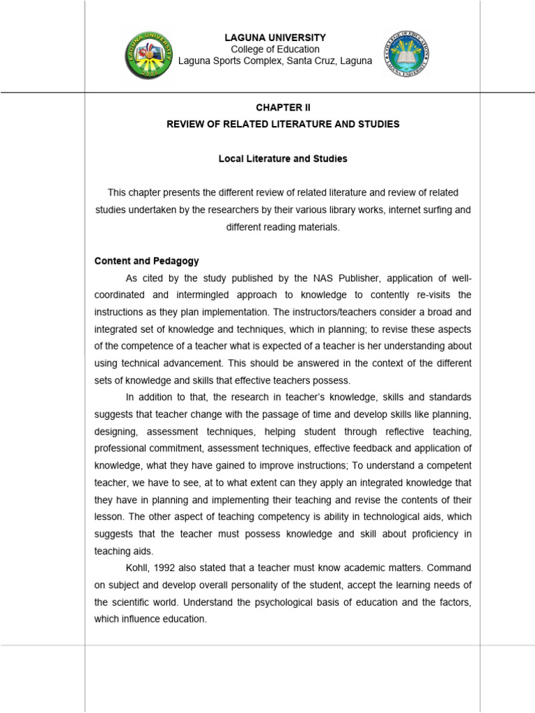 Chapter 2 | PDF | Teachers | Educational Assessment