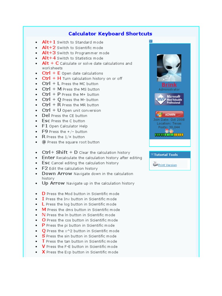 Windows 7 Keyboard Shortcuts Guide | PDF | Computer Keyboard ...