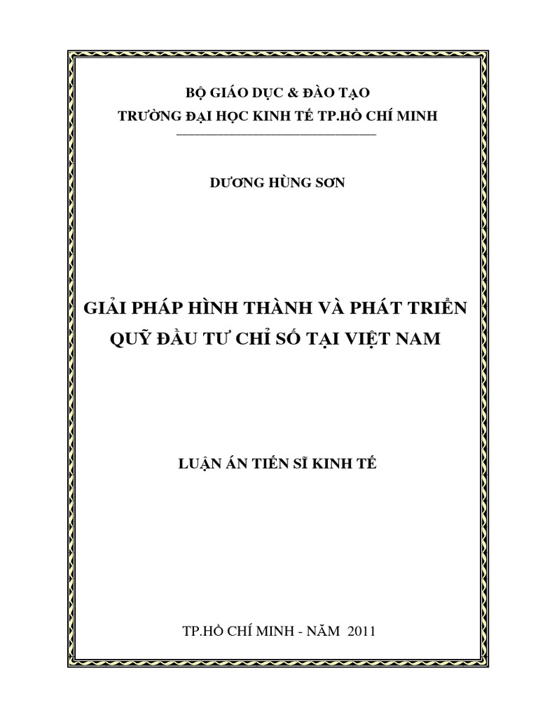 LA01 046 Gii Phap Hinh Thanh Va Phat TR | PDF
