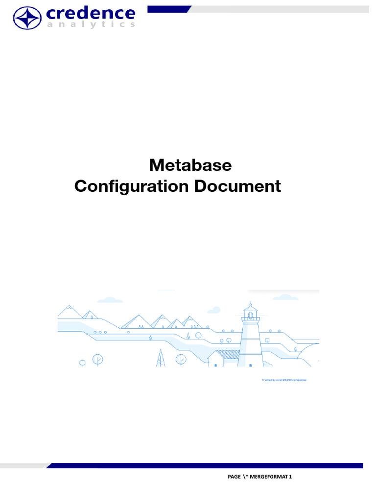 Metabase Setup Documentation Pdf Java Programming Language Databases