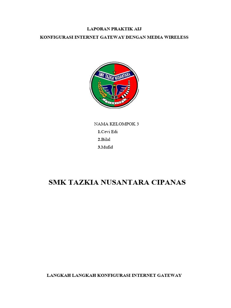 Laporan Aij Kelompok 3 | PDF | Komputer