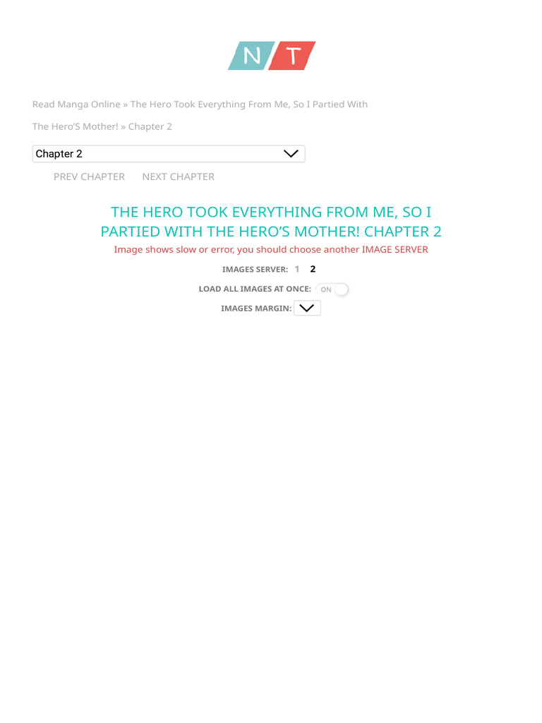 The Hero Took Everything From Me, So I Partied With The Hero's M Chapter-2 | PDF