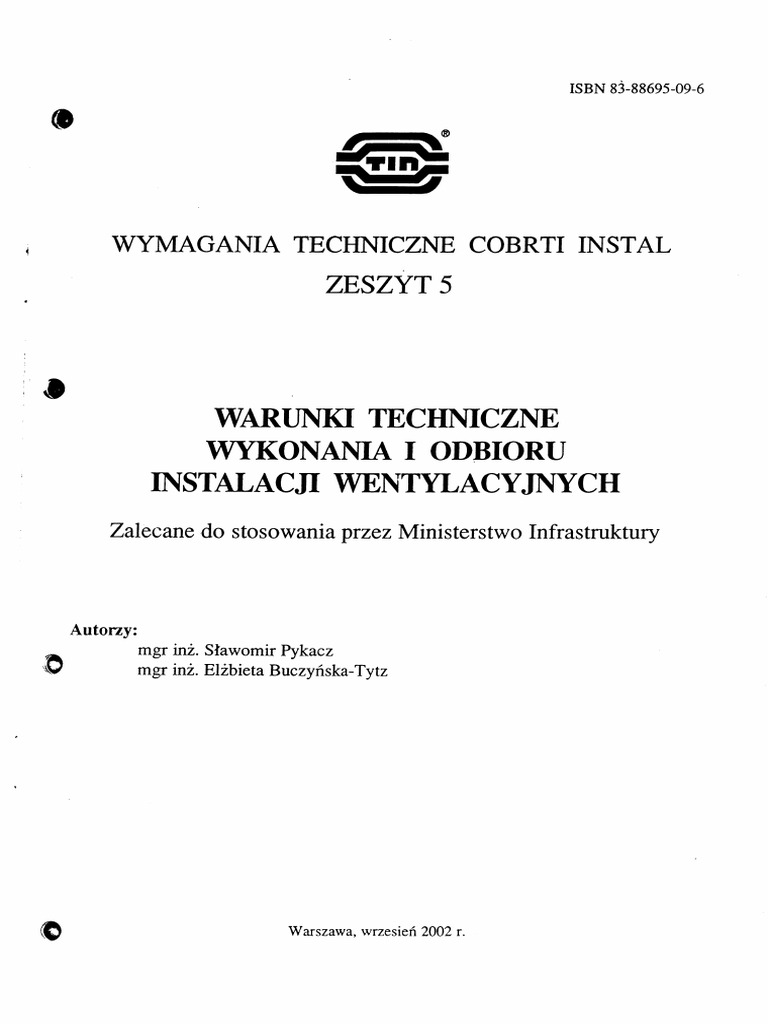 Z5 - W.T. Inst - Wentyl. | PDF
