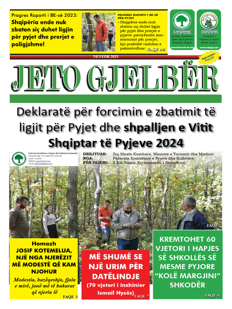 Jeto Gjelbër - Nëntor 2023 | PDF