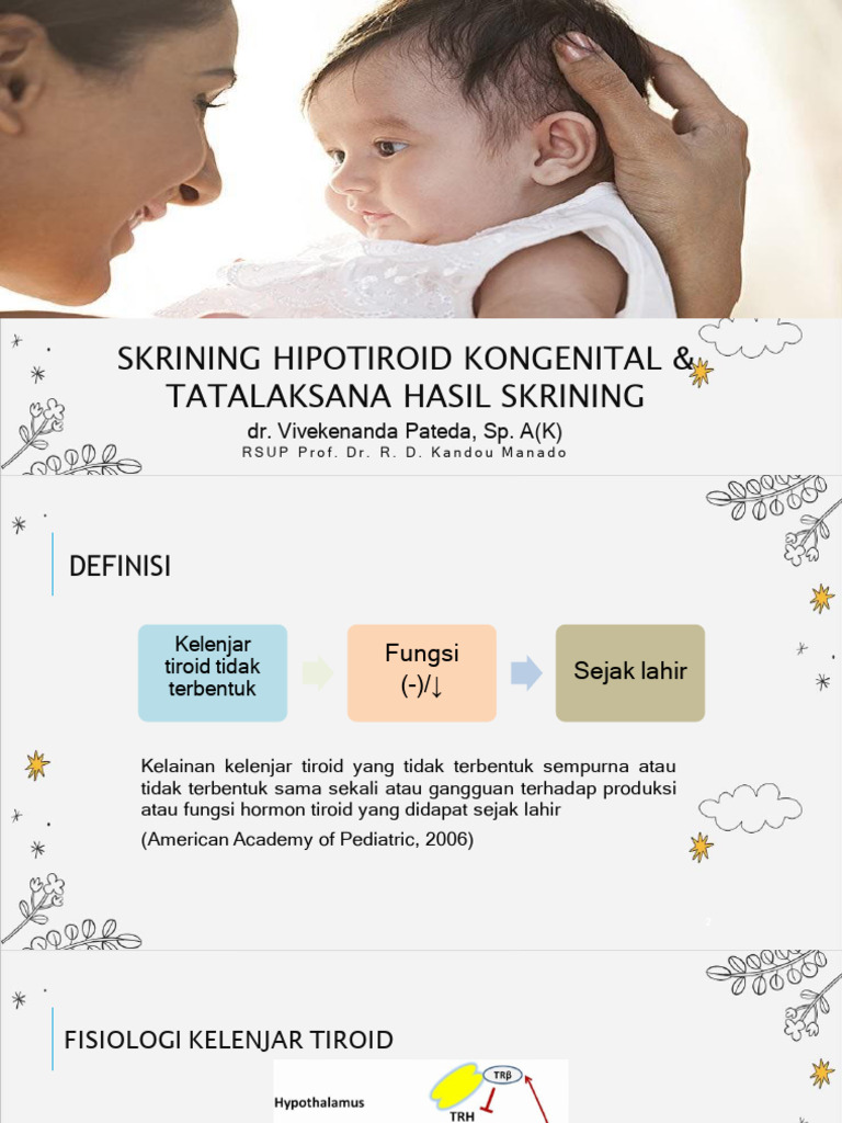 1710 Hipotiroid Kongenital Dan Tatalaksana FINAL | PDF