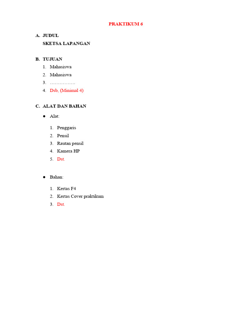Format Prak 6 | PDF | Seni