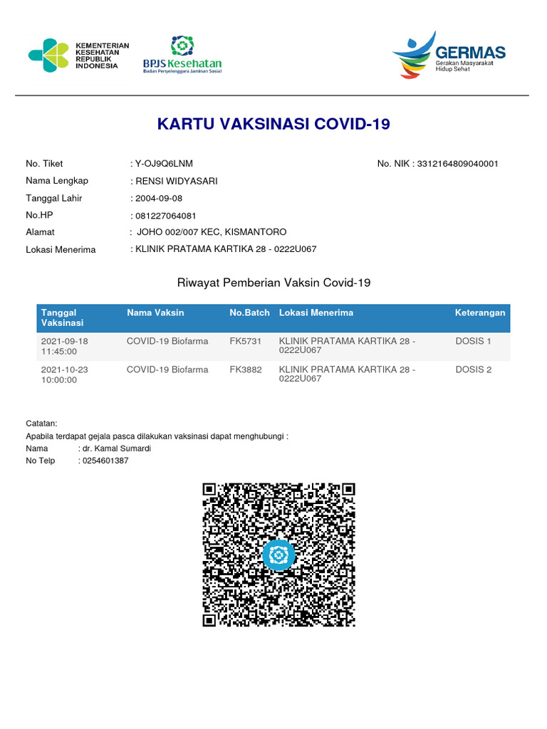 Rensi Widyasari v1,2 | PDF