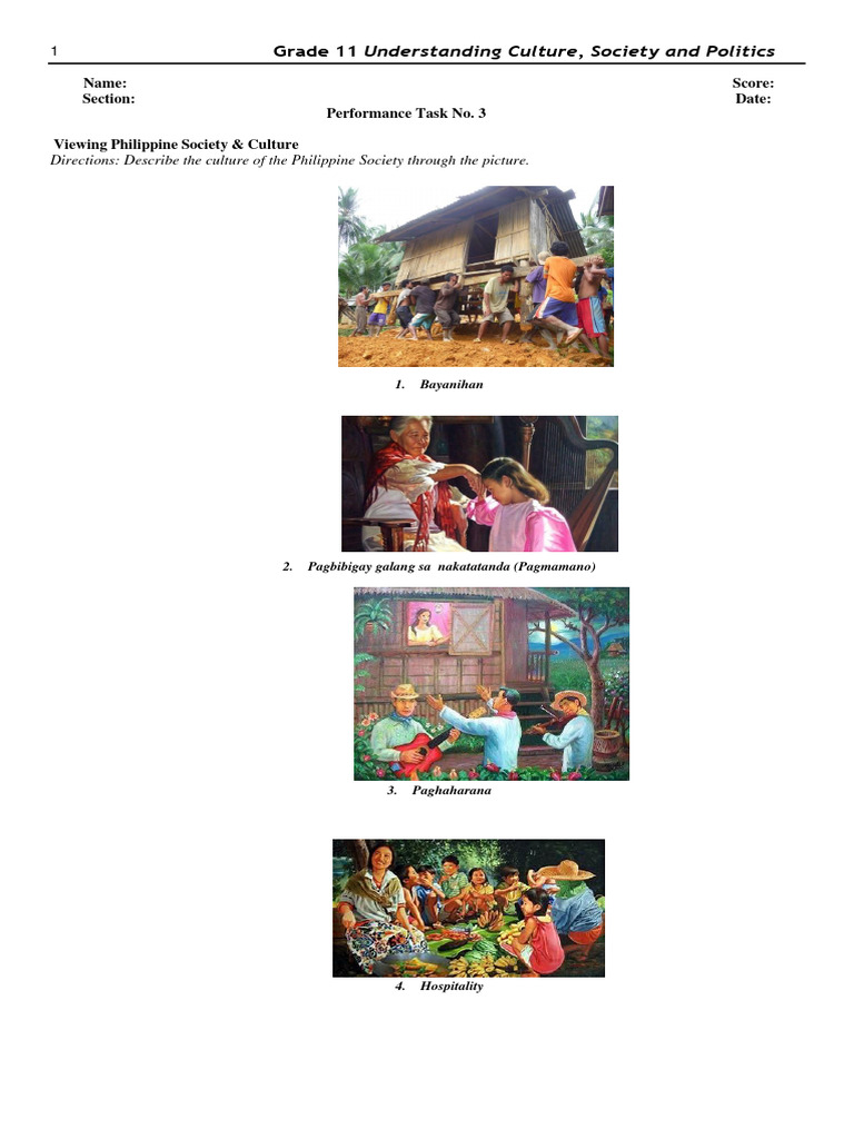 UCSP Performance Task No. 2 | PDF