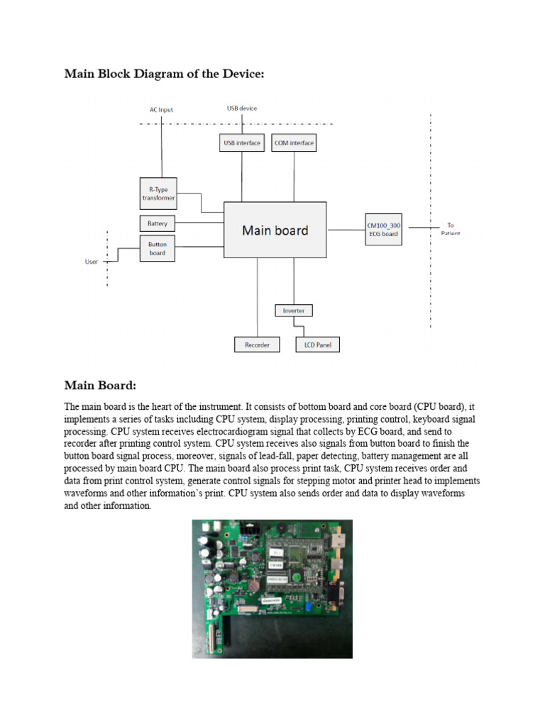 Virtual Dissection of ECG Machine | PDF