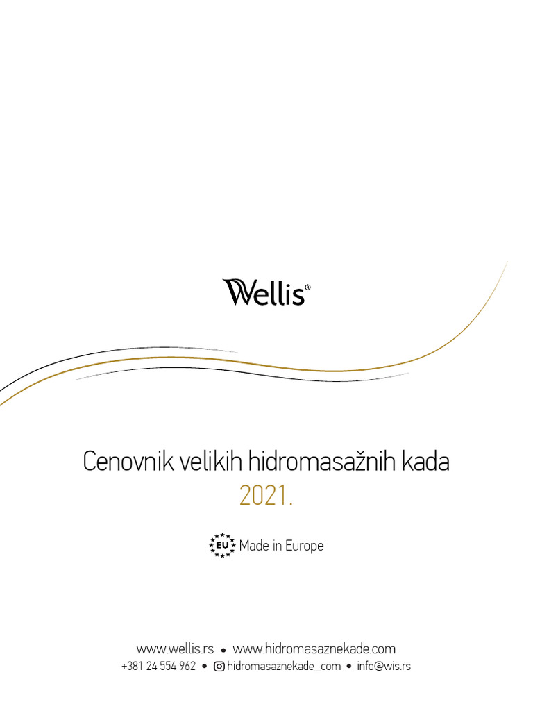 Cenovnik Velikih Kada 2021 | PDF