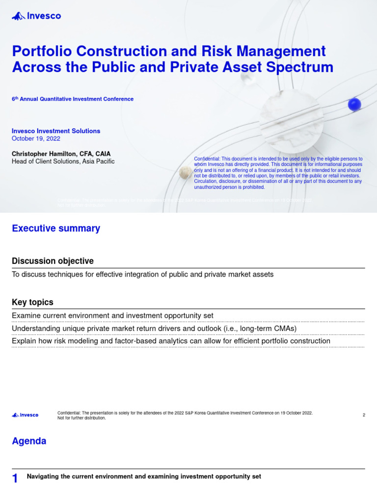 1 session Christopher Hamilton Invesco PDF Private Equity