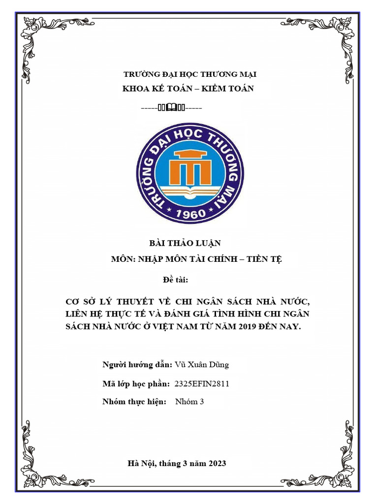Nhập môn tài chính tiền tệ | PDF