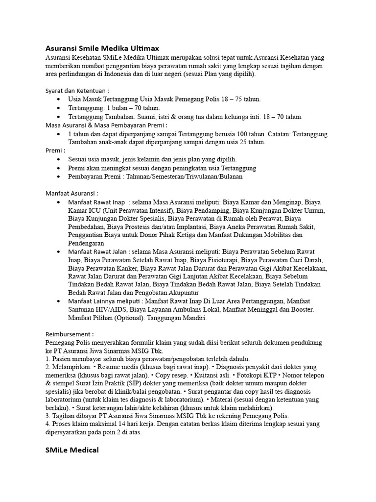 Asuransi Sinarmas | PDF | Ilmu Sosial | Pengembangan Diri